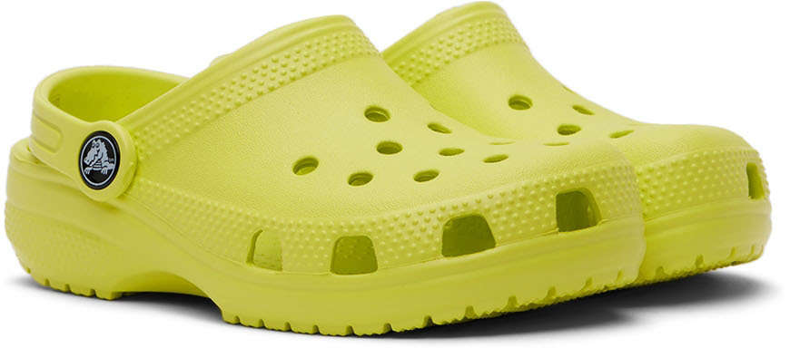 Crocs Kids Yellow Classic Clogs Crocs