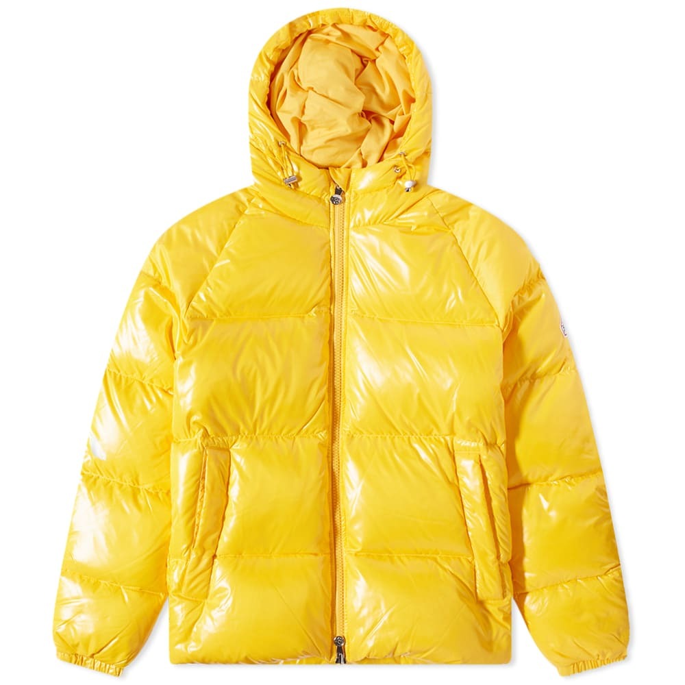 Pyrenex Men's Sten Hooded Down Jacket in Spectra Yellow Pyrenex