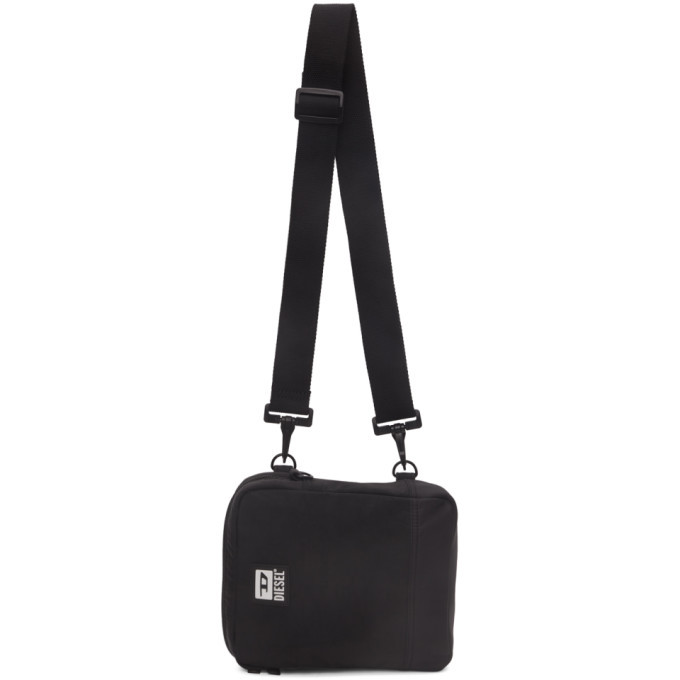 Diesel Black Altario Messenger Bag Diesel