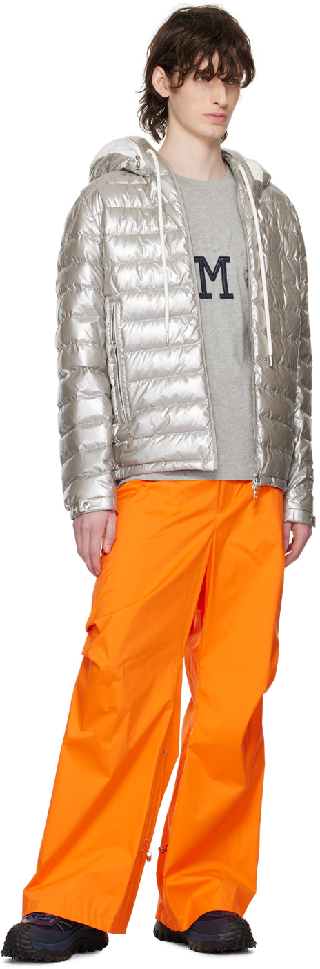 Moncler Silver Akinari Down Jacket Moncler