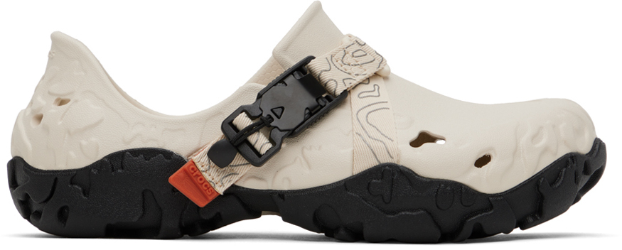 Crocs Off-White All-Terrain Atlas Sandals Crocs