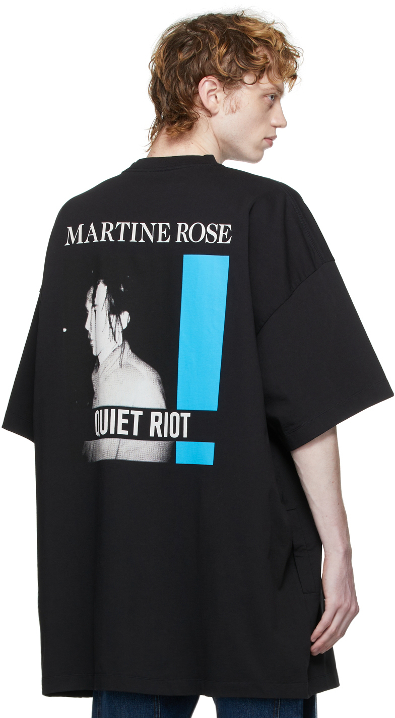 Martine Rose 'Quiet Riot' Logo T-Shirt Martine Rose