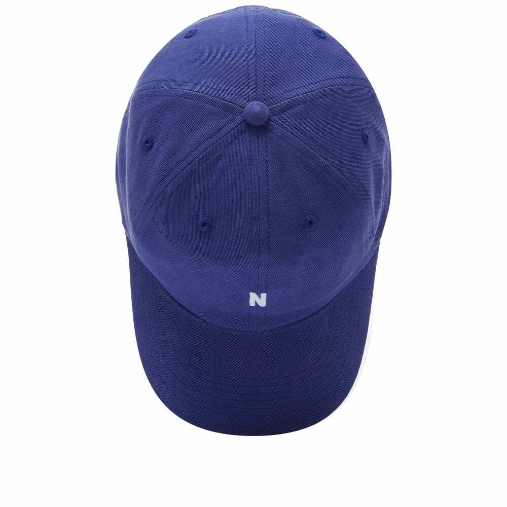 Norse Projects Men's Twill Sports Cap in Ultra Marine Norse Projects