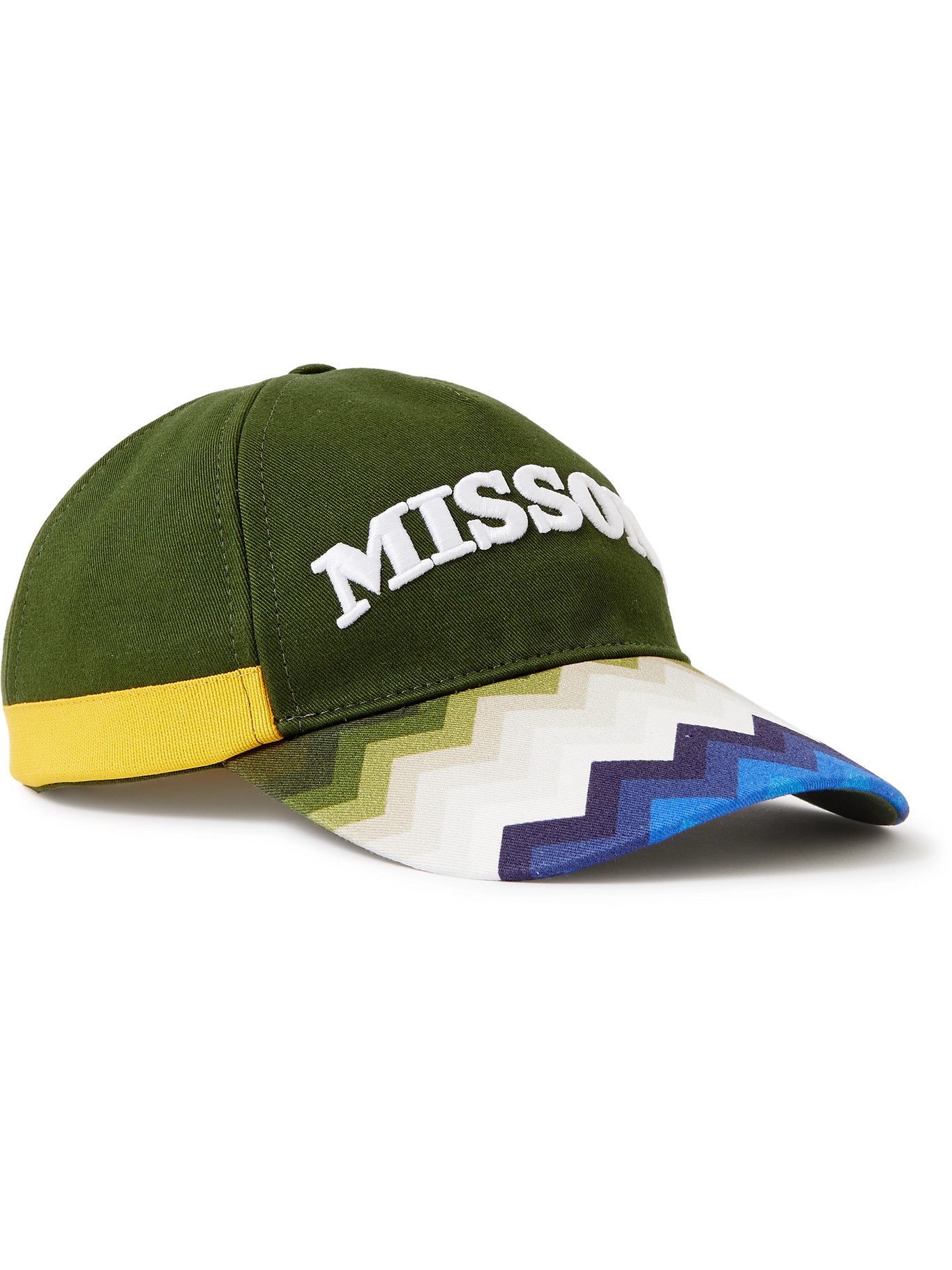 MISSONI - Logo-Embroidered Printed Cotton-Twill Baseball Cap Missoni