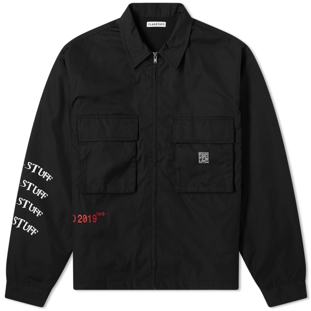 FLAGSTUFF Print Coach Jacket Flagstuff