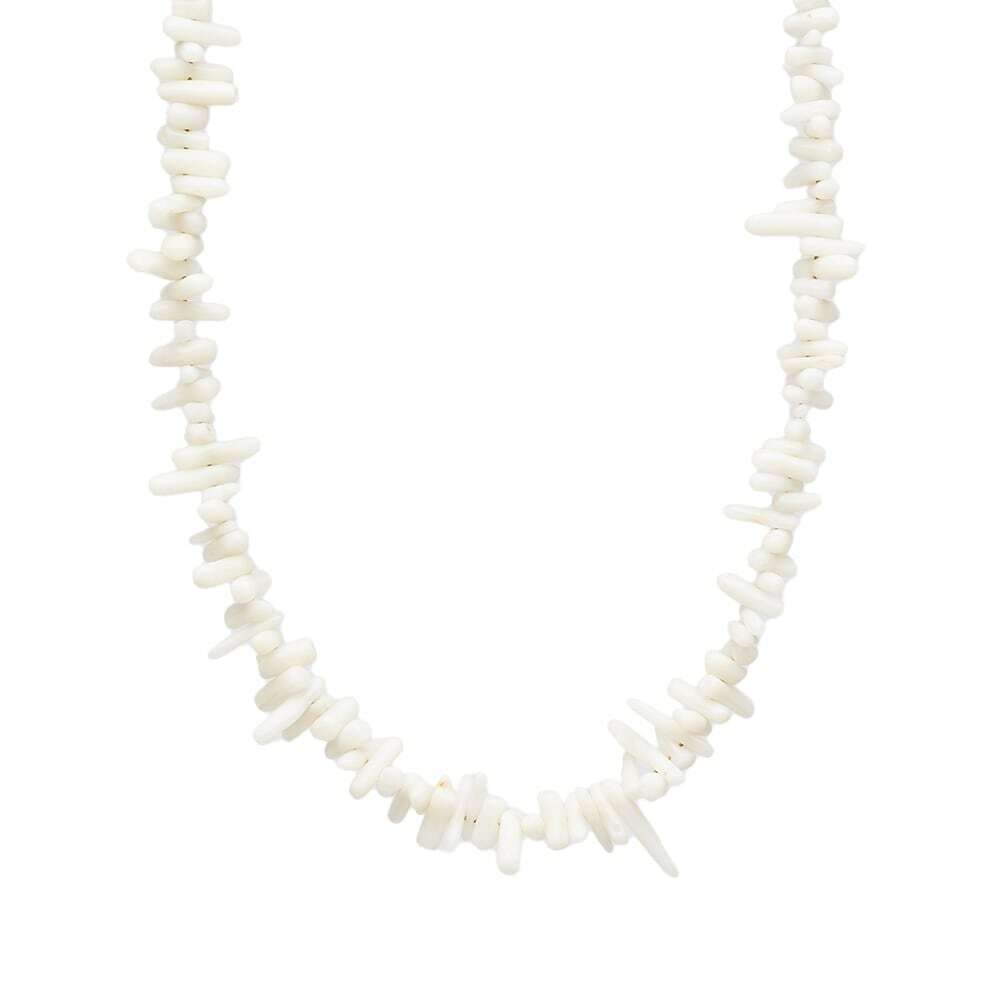 Timeless Pearly Men's Shell Necklace in White Timeless Pearly Timeless Pearly Men's Shell Necklace in White Timeless Pearly