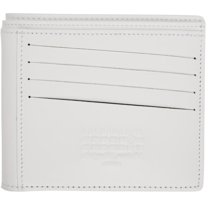 Maison Margiela White Inside Out Wallet Maison Margiela