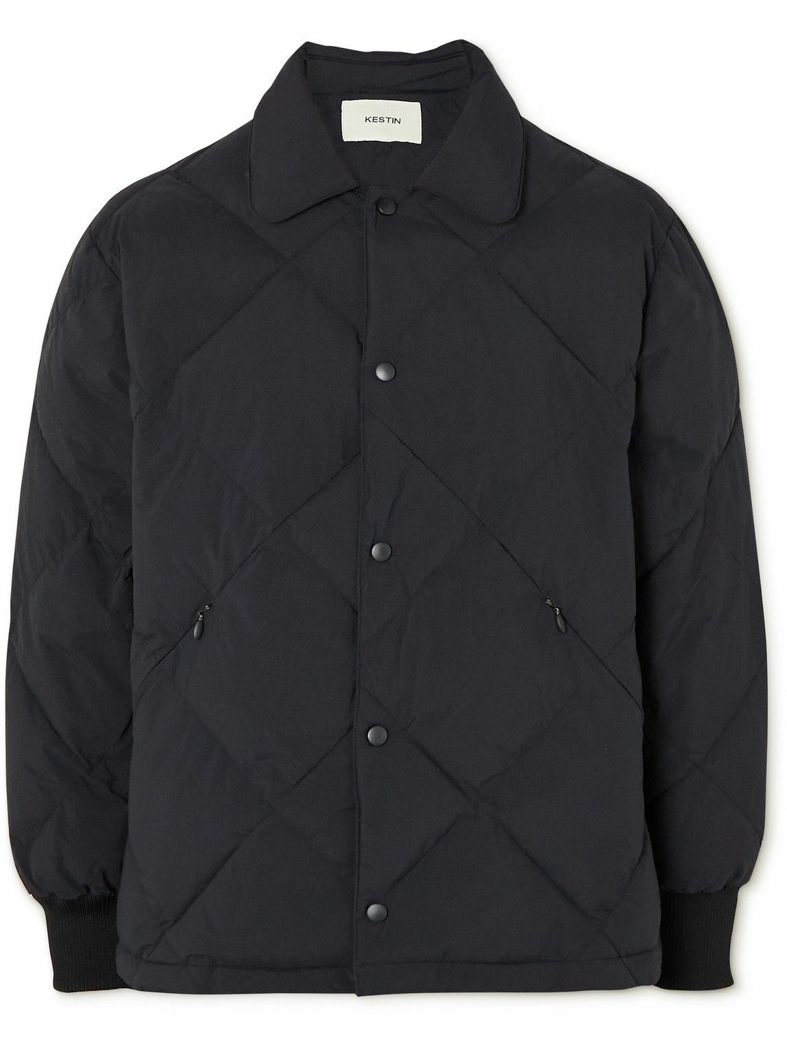Kestin - Dunbar Quilted Padded Recycled-Shell Jacket - Black Kestin Hare