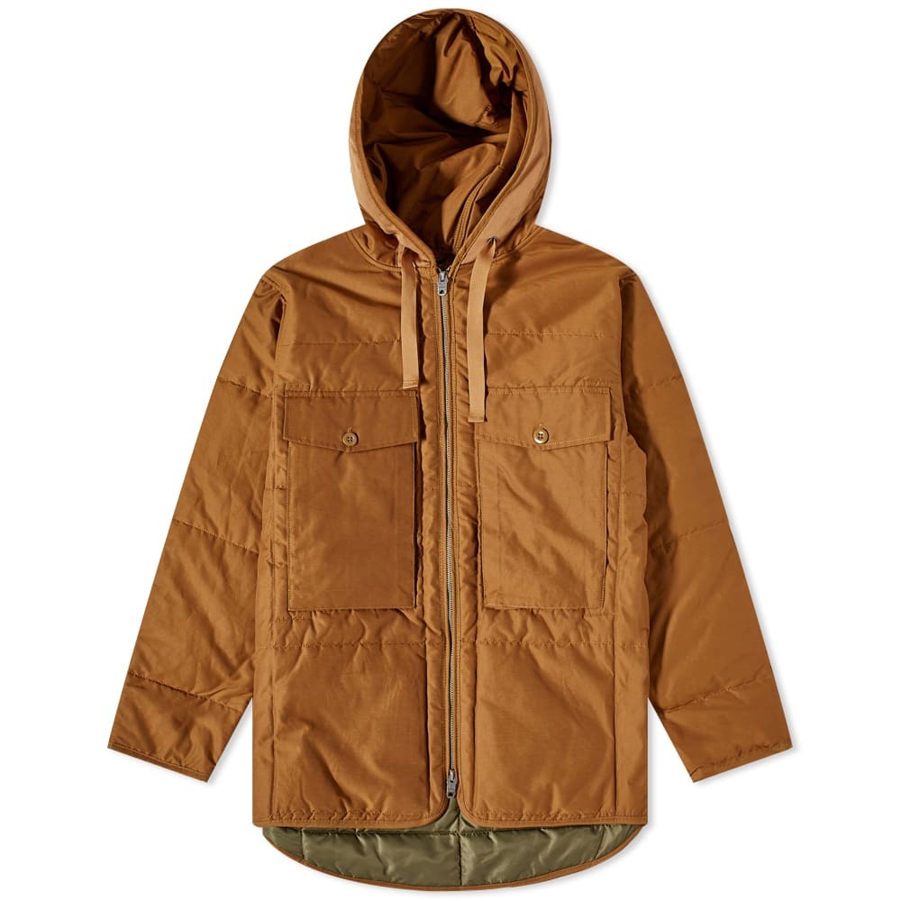 Nigel Cabourn Men's Midfield Liner in Tan Nigel Cabourn