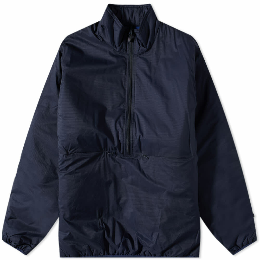 DAIWA Men's Tech Reversible Pullover Puff Jacket in Dark Navy DAIWA