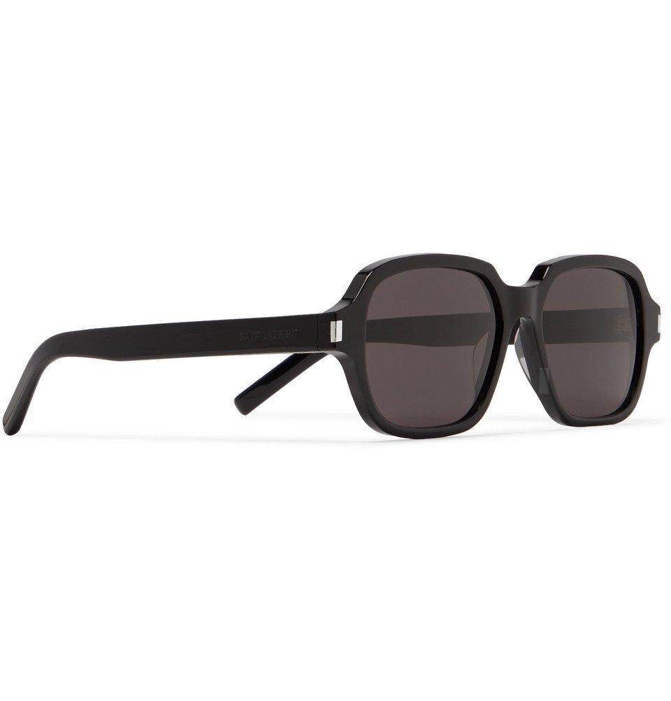 Saint Laurent Square Frame Acetate Sunglasses Black Saint Laurent