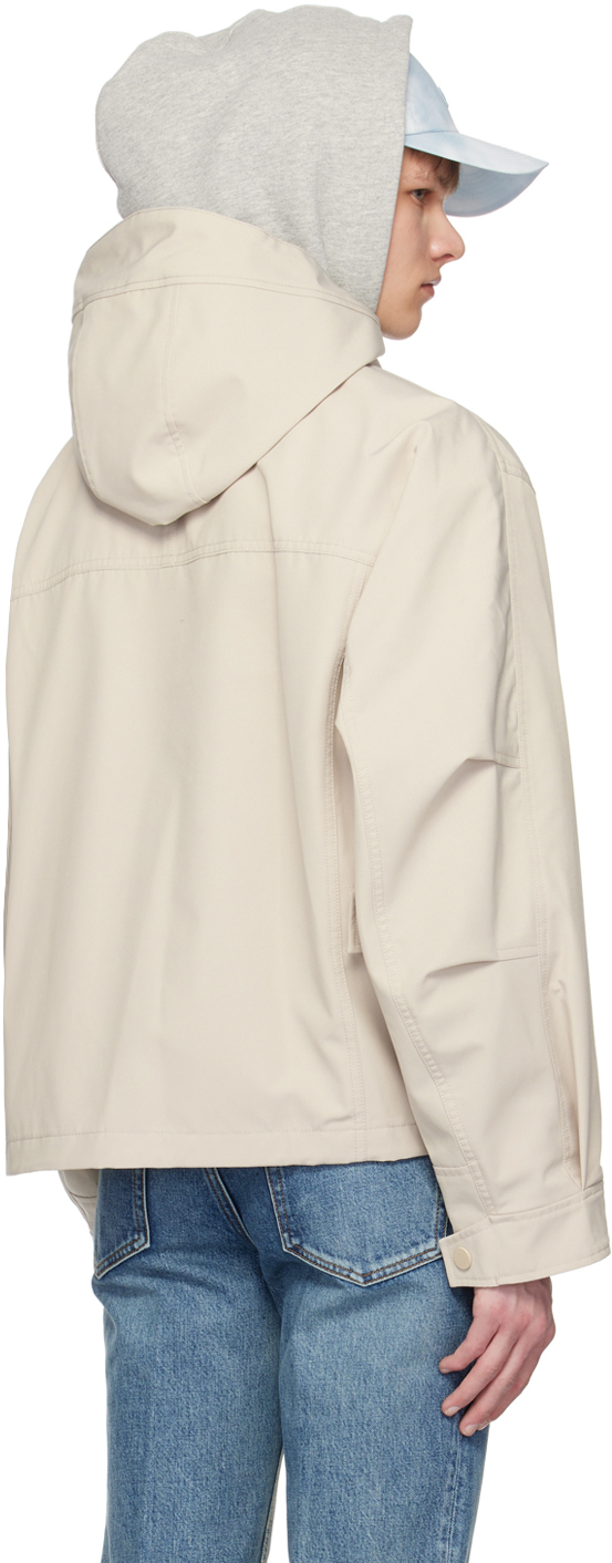 Solid Homme Beige Cropped Jacket Solid Homme