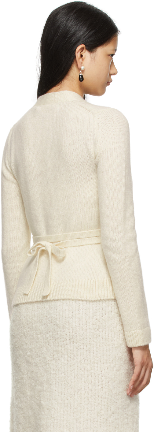 Brock Collection Off-White Cashmere Samira Cardigan Brock Collection