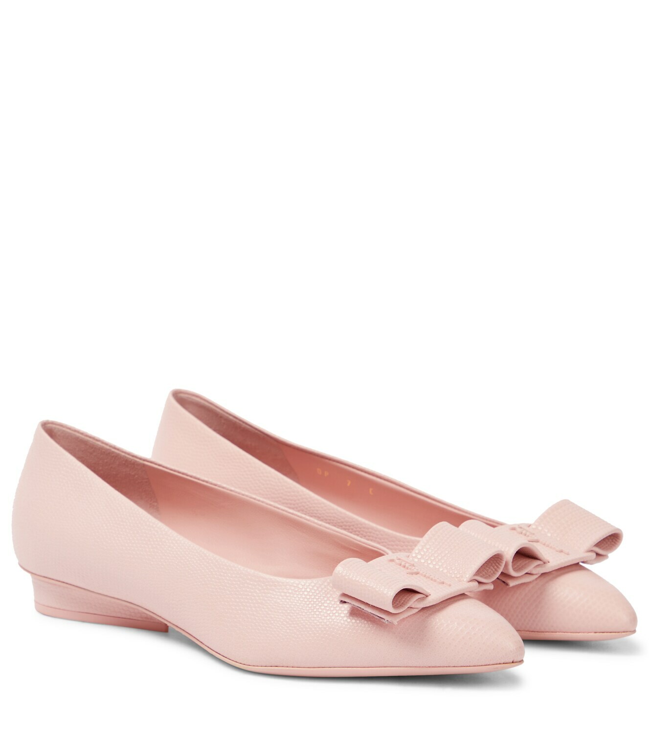 Ferragamo - Viva leather ballet flats Salvatore Ferragamo