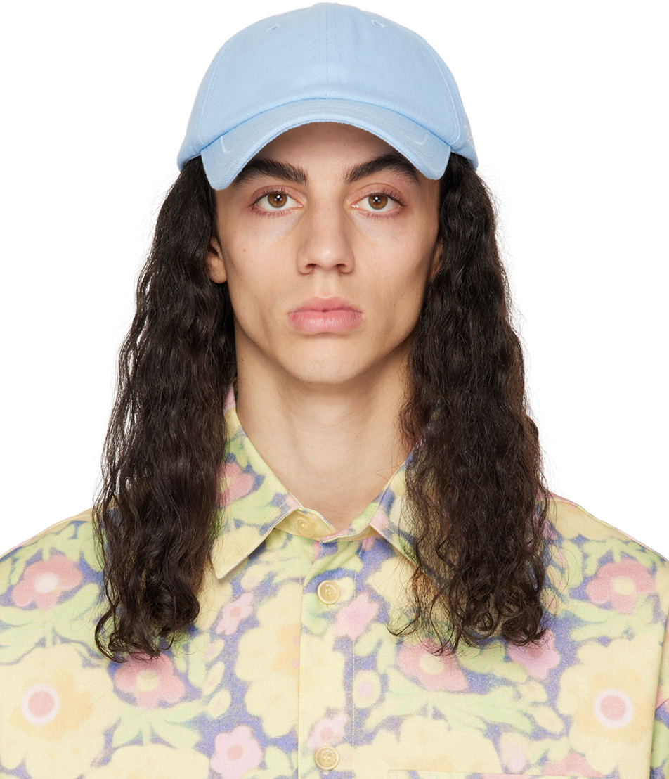 Jacquemus Blue Le Papier 'La Casquette Jacquemus' Cap Jacquemus