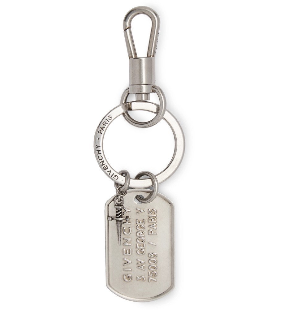 Givenchy - Silver-Tone Key Fob - Silver Givenchy