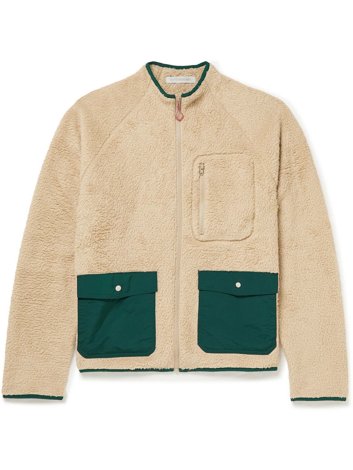 Outerknown - Skyline Recycled Fleece and ECONYL Jacket - Neutrals ...