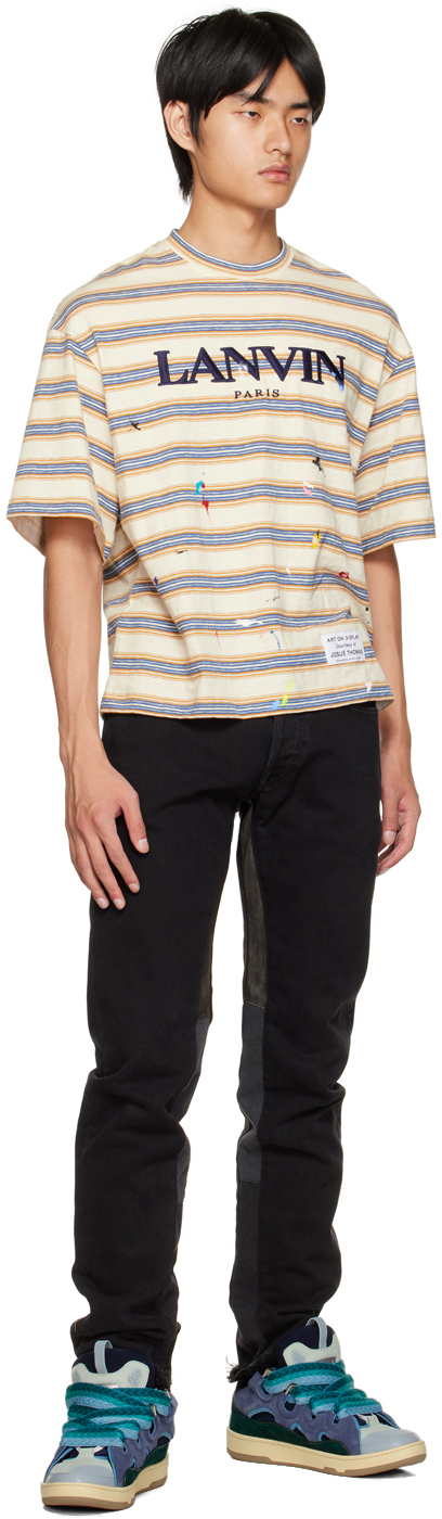 Lanvin Blue Curb Sneakers Lanvin