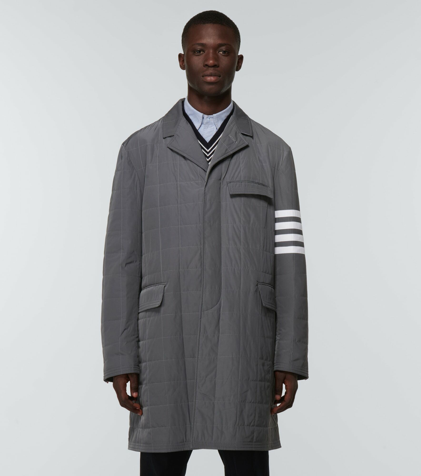 Thom Browne - Quilted coat Thom Browne