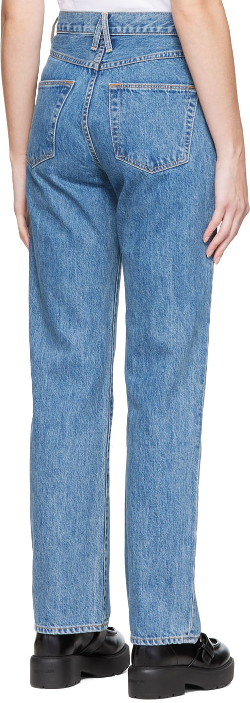 SLVRLAKE Blue London Double Yoke Jeans SLVRLAKE