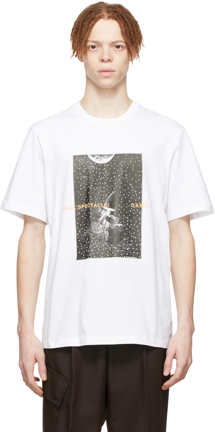 OAMC White Orbital T-Shirt OAMC