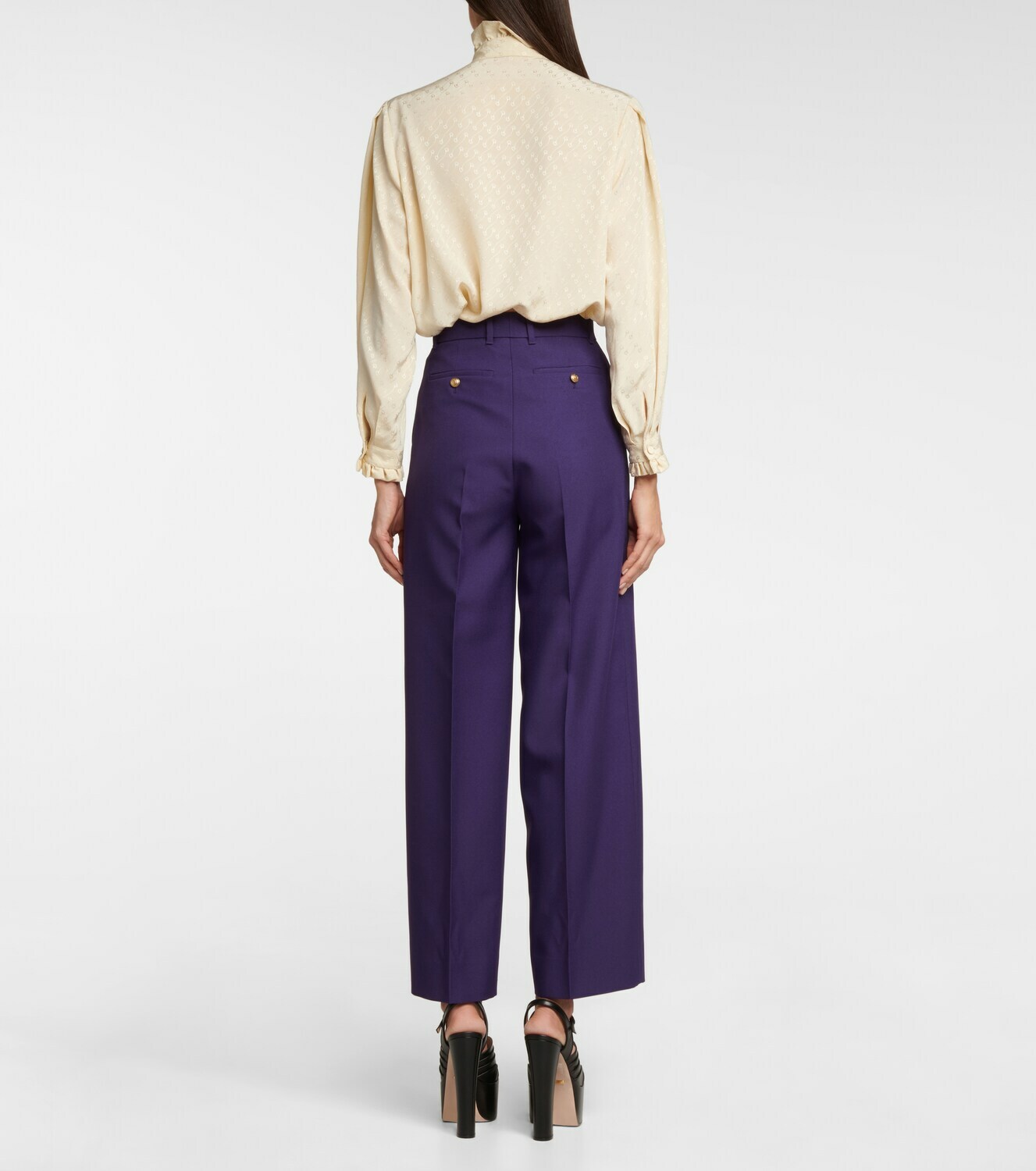 Gucci - Wide-leg pants Gucci