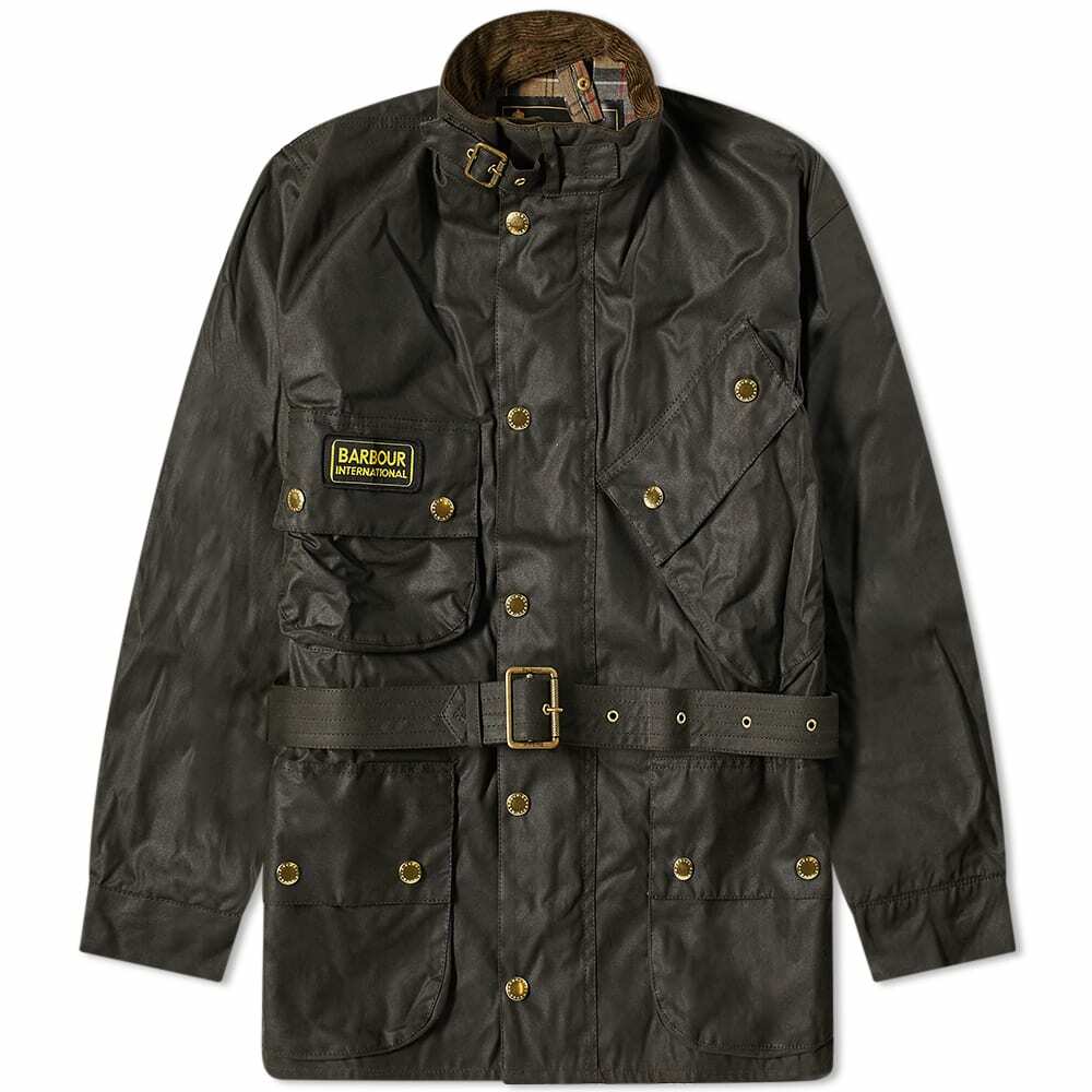 Barbour Men's International Original Wax Jacket in Sage Barbour