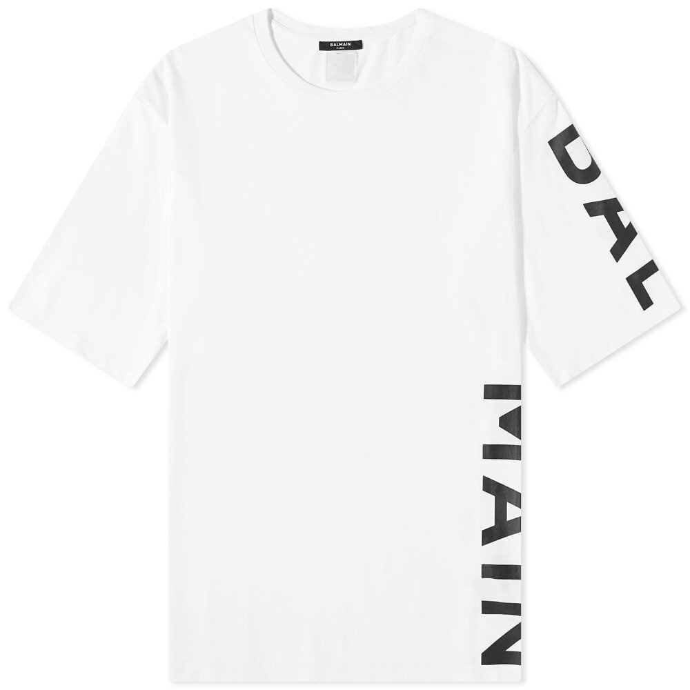 Balmain Sleeve Print Tee Balmain