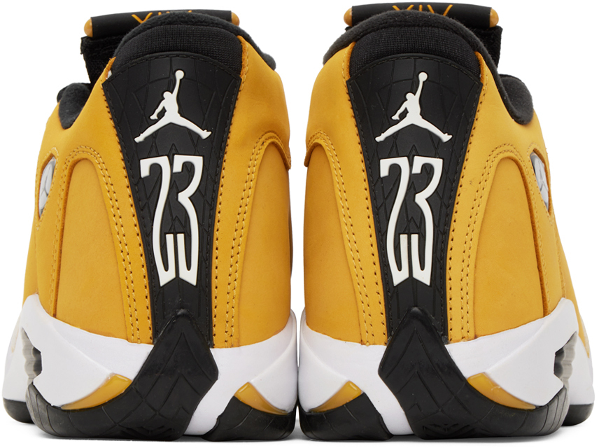 Nike Jordan Yellow Jordan 14 Retro Sneakers Nike Jordan Brand