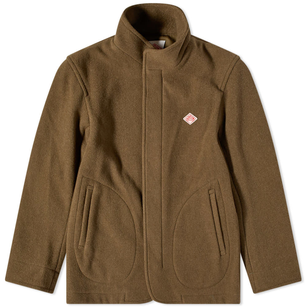 Danton Stand Collared Wool Jacket Danton