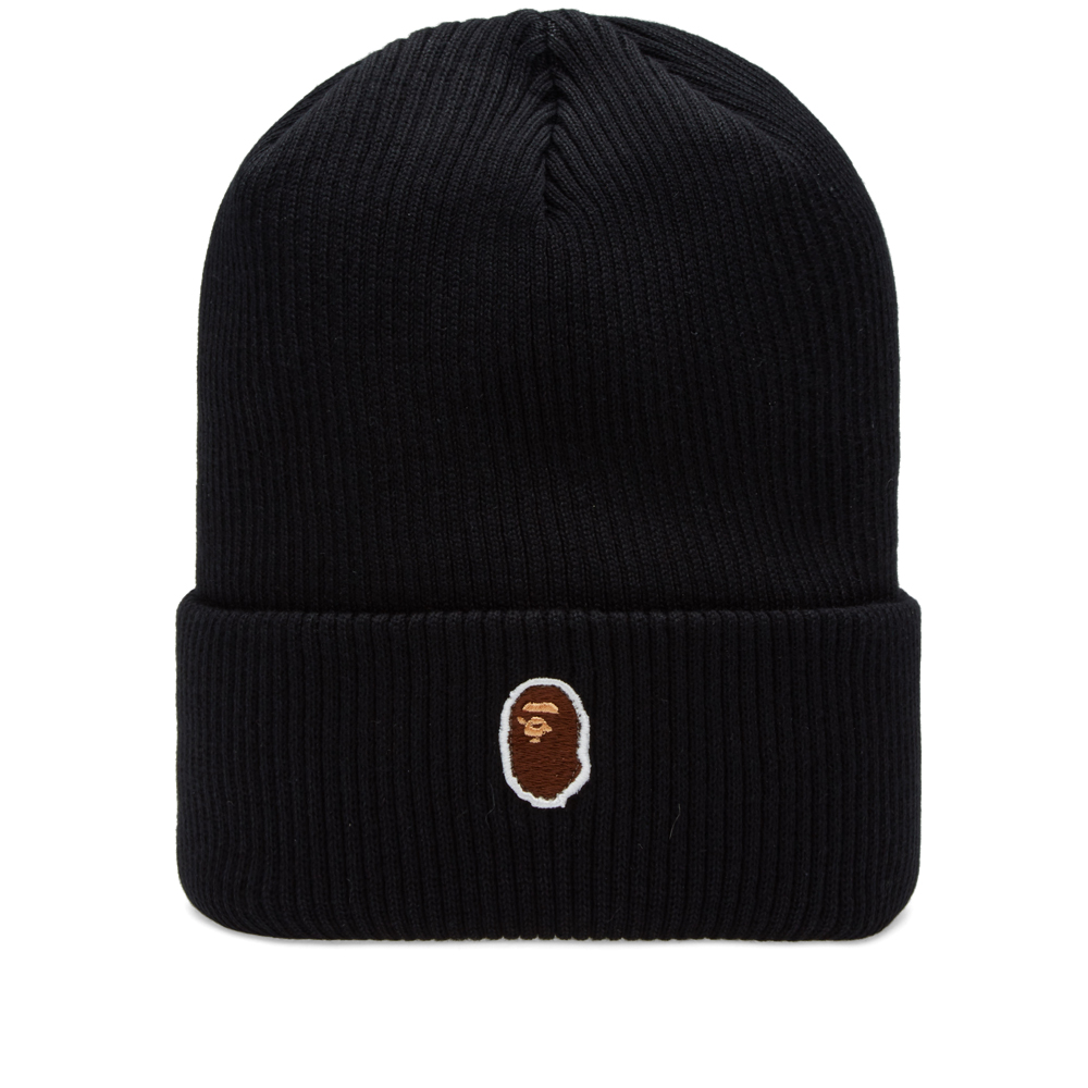 A Bathing Ape One Point Knit Cap A Bathing Ape