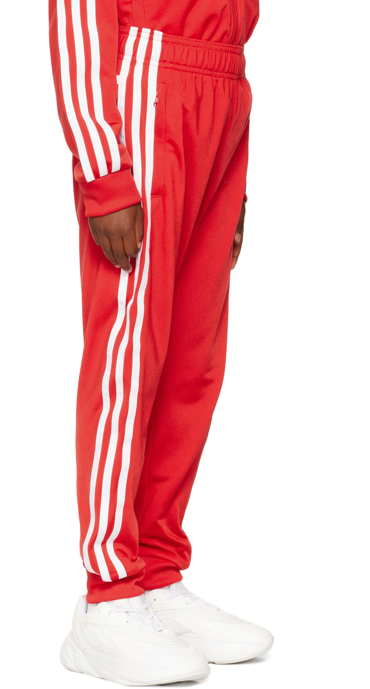 adidas Kids Kids Red Adicolor Tracksuit Set adidas