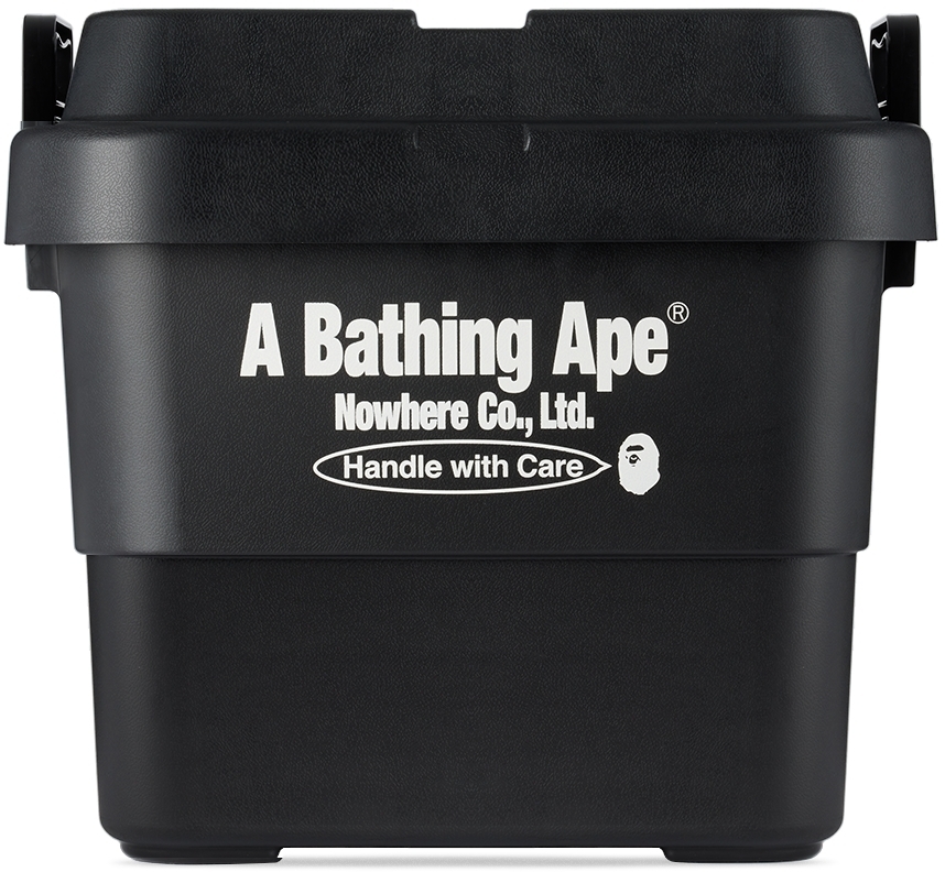 BAPE Black 'Nowhere Co., LTD.' Mini Storage Bin A Bathing Ape
