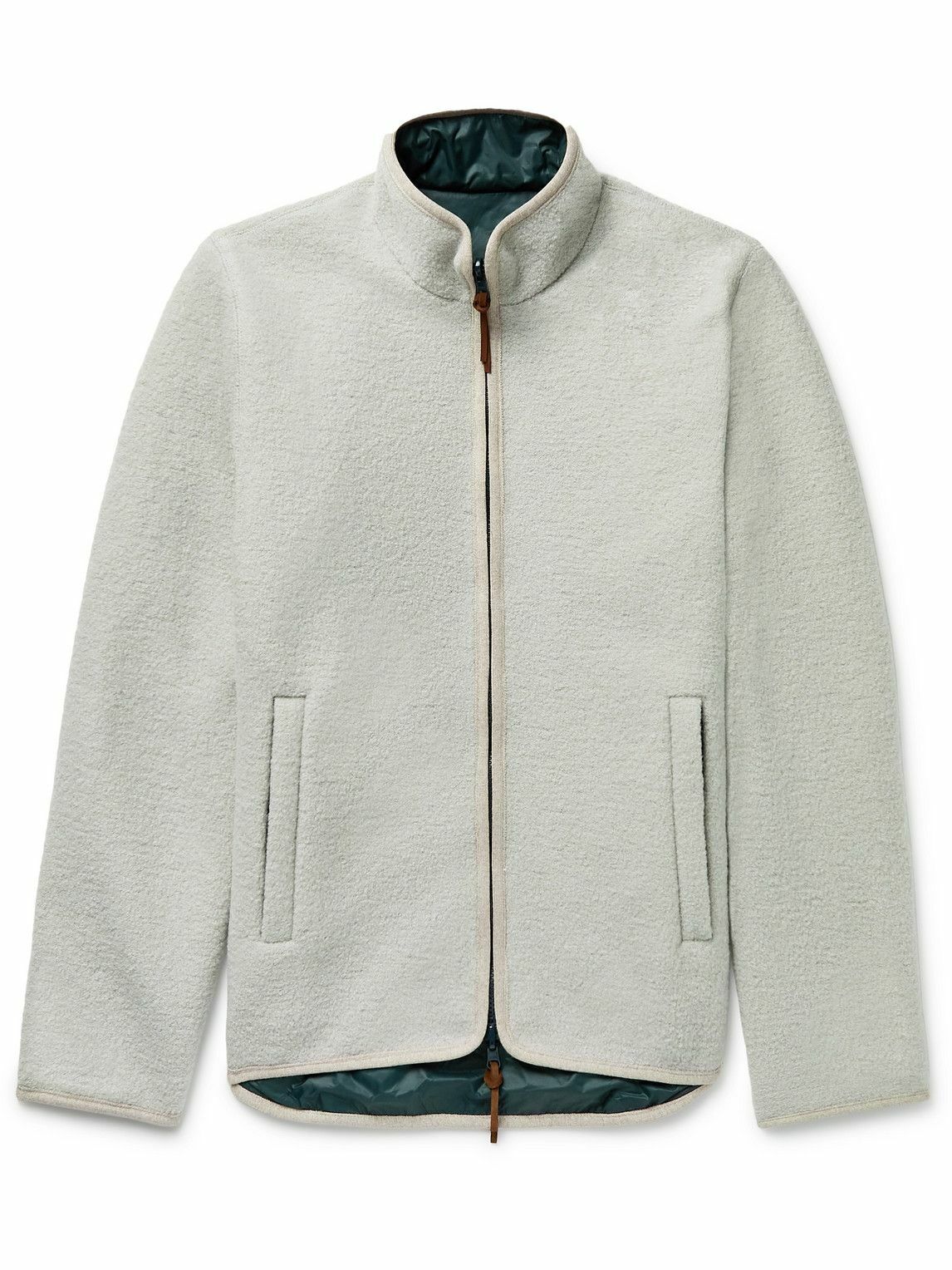 Sid Mashburn - Reversible Wool-Fleece and Shell Jacket - Neutrals Sid ...