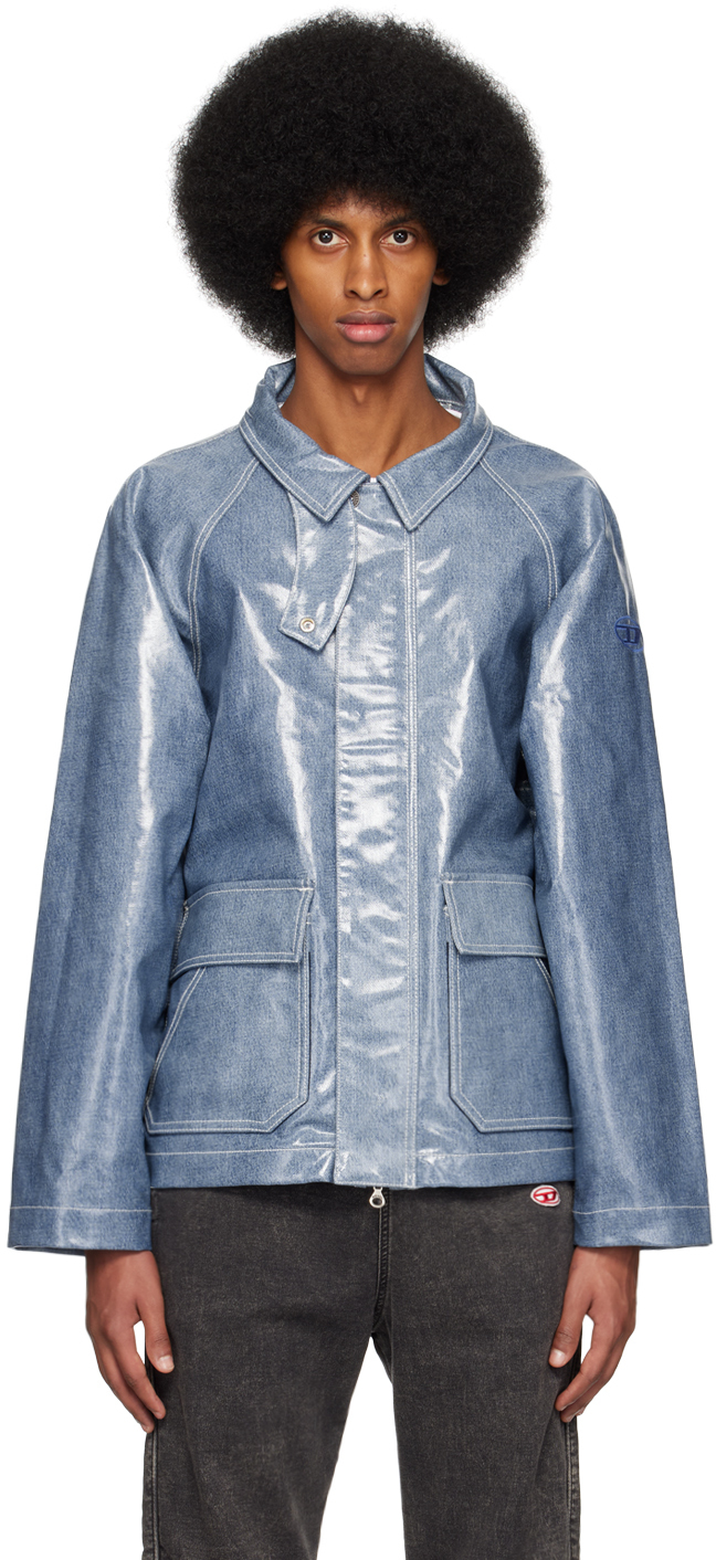 Diesel Blue D-Sury Jacket Diesel