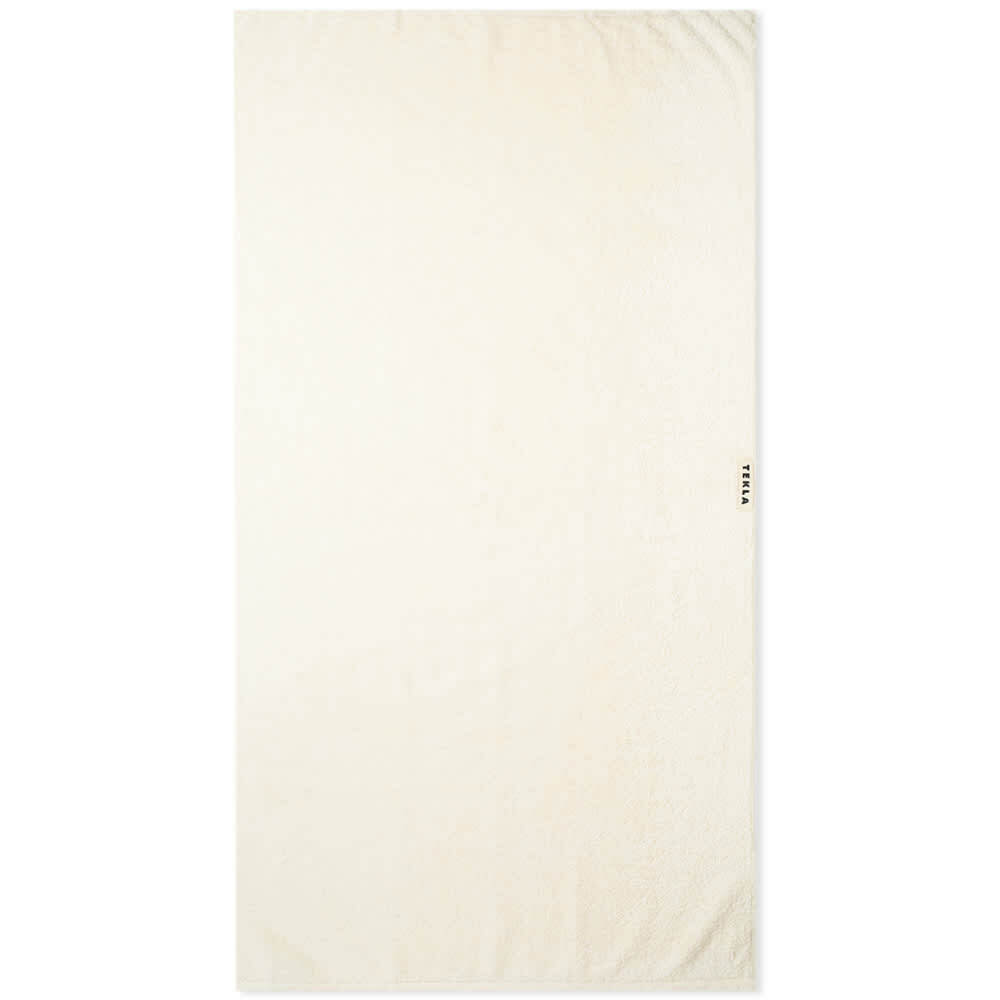 Tekla Fabrics Organic Terry Bath Towel in Ivory Tekla Fabrics