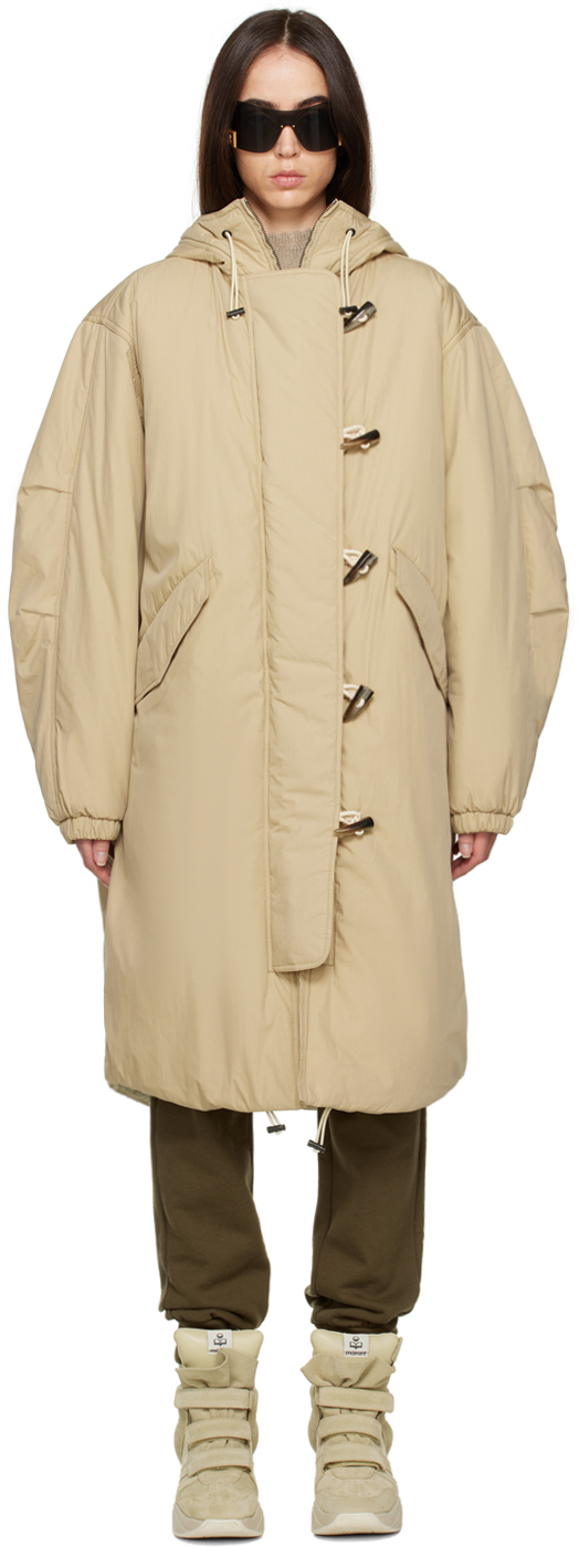Isabel Marant Etoile Beige Dacayo Puffer Jacket Isabel Marant Etoile