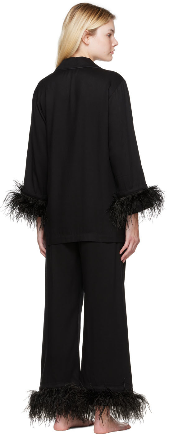 Sleeper Black Party Pyjama Set Sleeper