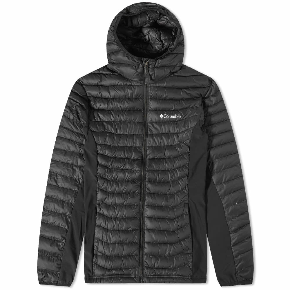 Columbia Men's Powder Pass™ Hooded Jacket in Black Columbia