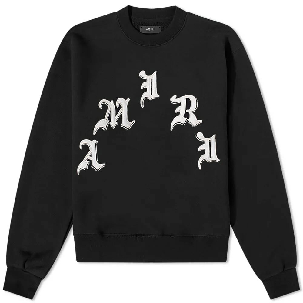 AMIRI Wes Lang Reaper Crew Sweat in Alabaster Amiri