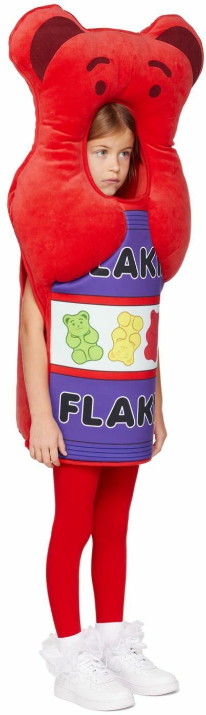 FLAKIKI SSENSE Exclusive Kids Red FLAKIKI JELLYKIKI Costume