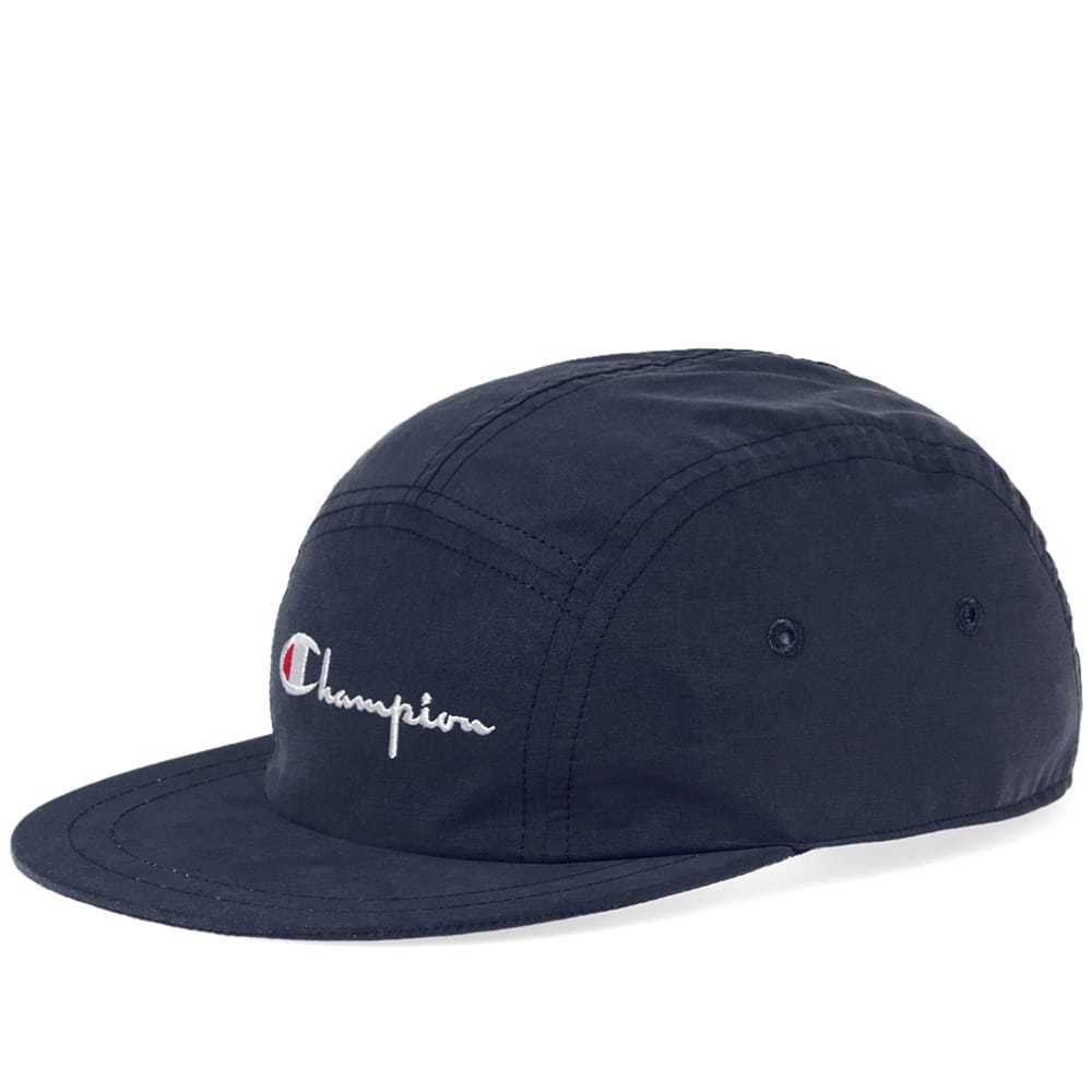 Champion Reverse Weave Logo 5 Panel Cap Blue Champion Reverse Weave