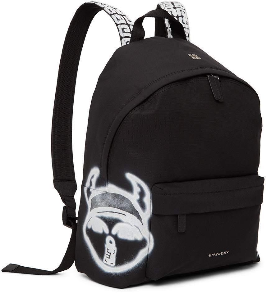 Givenchy Black & White Chito Edition Essential Backpack Givenchy