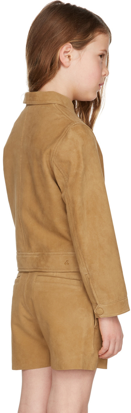 Bonpoint Kids Tan Astrid Jacket Bonpoint
