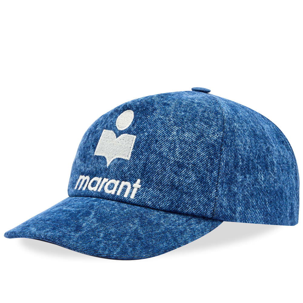 Isabel Marant Women's Tyron Denim Cap in Blue Isabel Marant