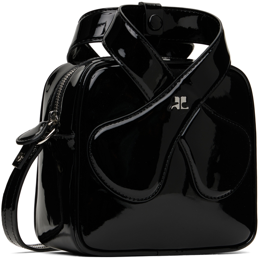 Courrèges Black Loop Shoulder Bag Courreges