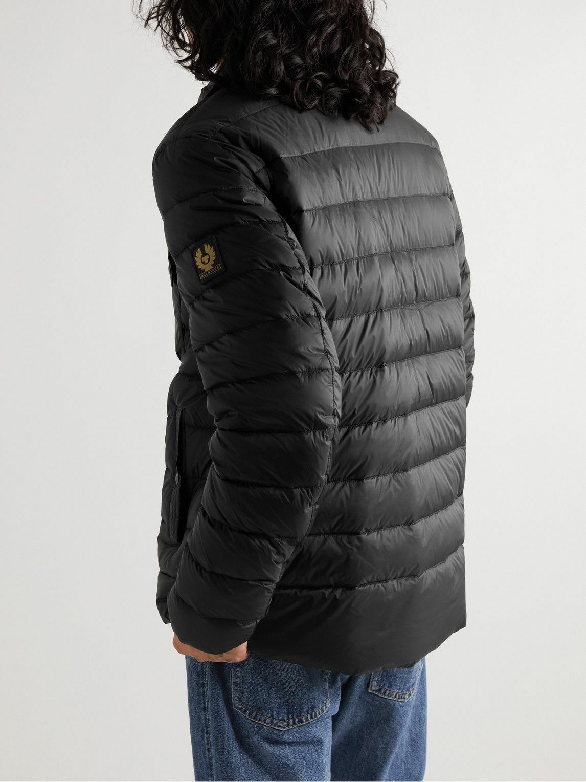 Belstaff - Tour Logo-Appliquéd Quilted Shell Down Jacket - Black Belstaff