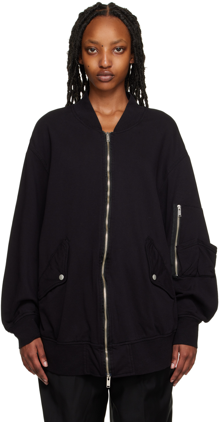 UNDERCOVER Black Zip Bomber Jacket Undercover