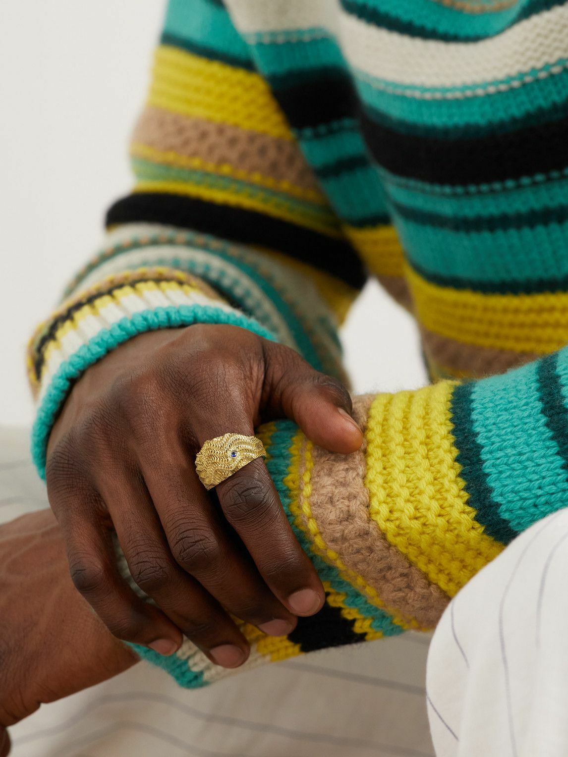 Yvonne Léon - Gold Sapphire Ring - Gold Yvonne Leon