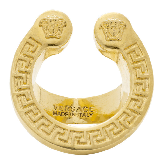 Versace Gold Rodeo Ring Versace